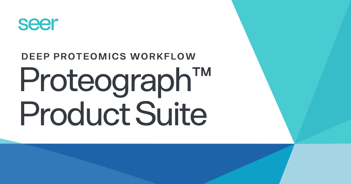 Proteograph™ Product Suite | Seer