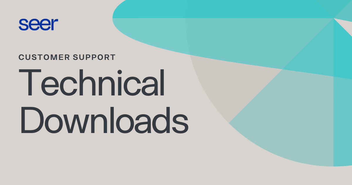 Technical Downloads | Seer